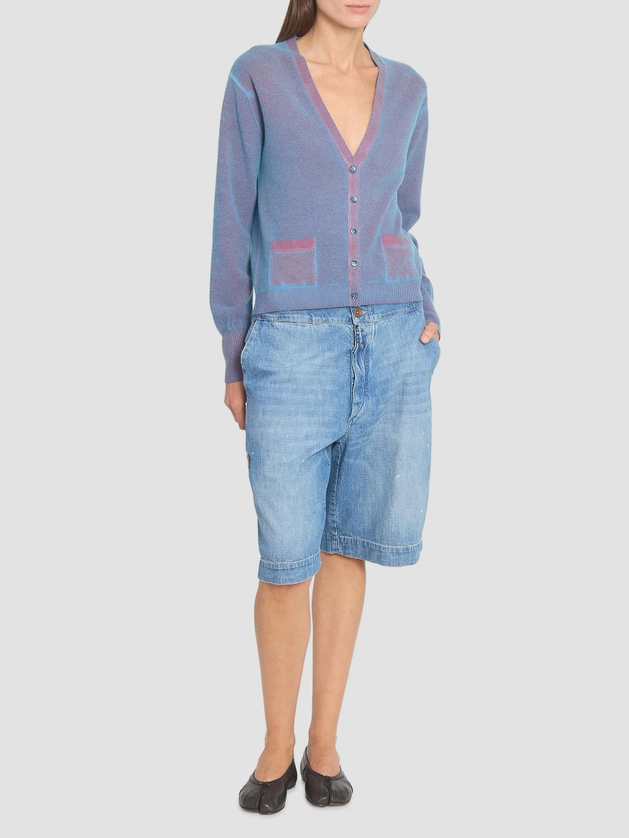MAISON MARGIELA denim bermuda shorts